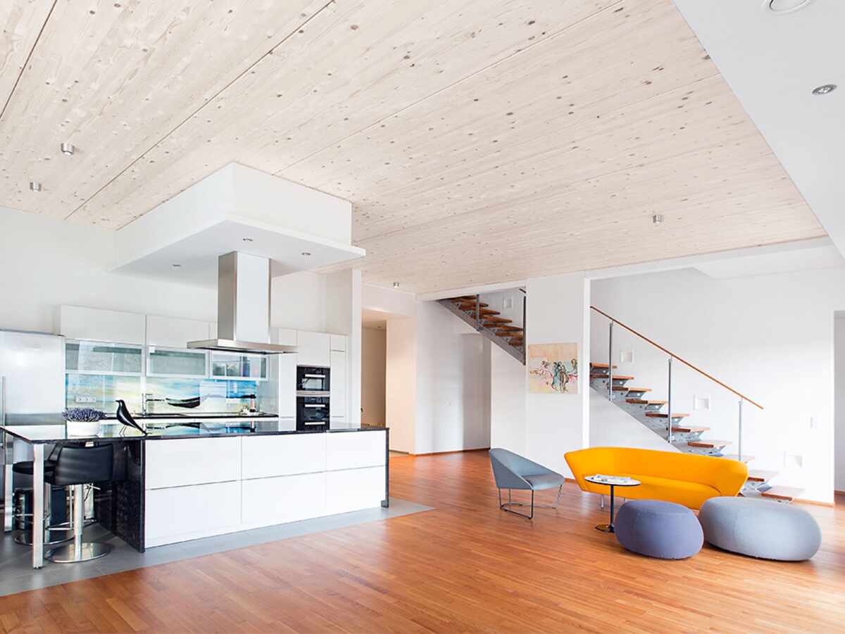 Zimmerdecke: Neue Materialien für den Um- und Ausbau